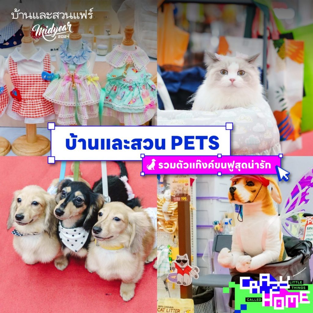 ผังงานบ้านและสวนแฟร์ Midyear 2024 - บ้านและสวน